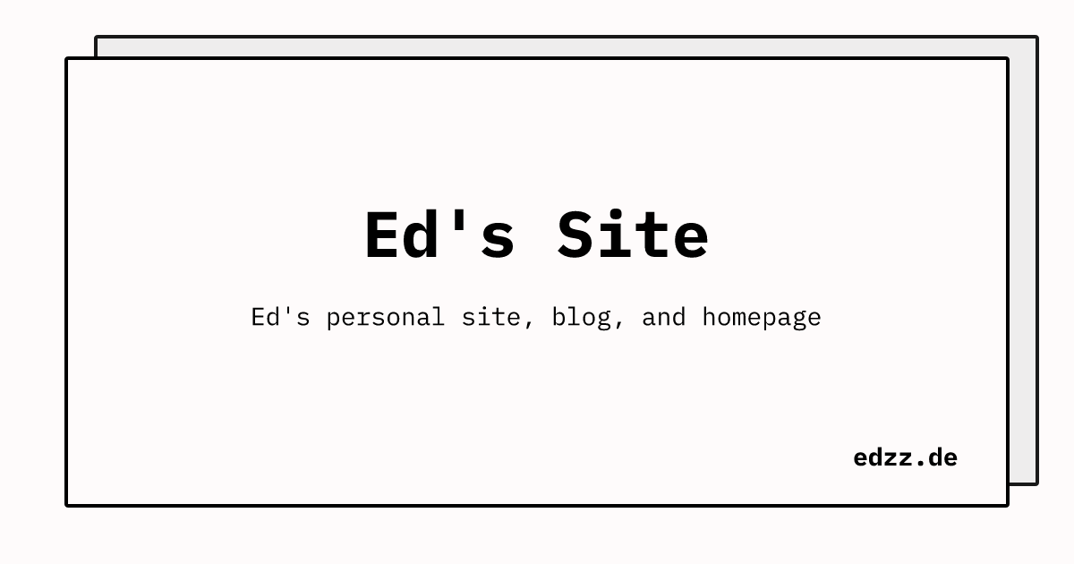 Ed's Site